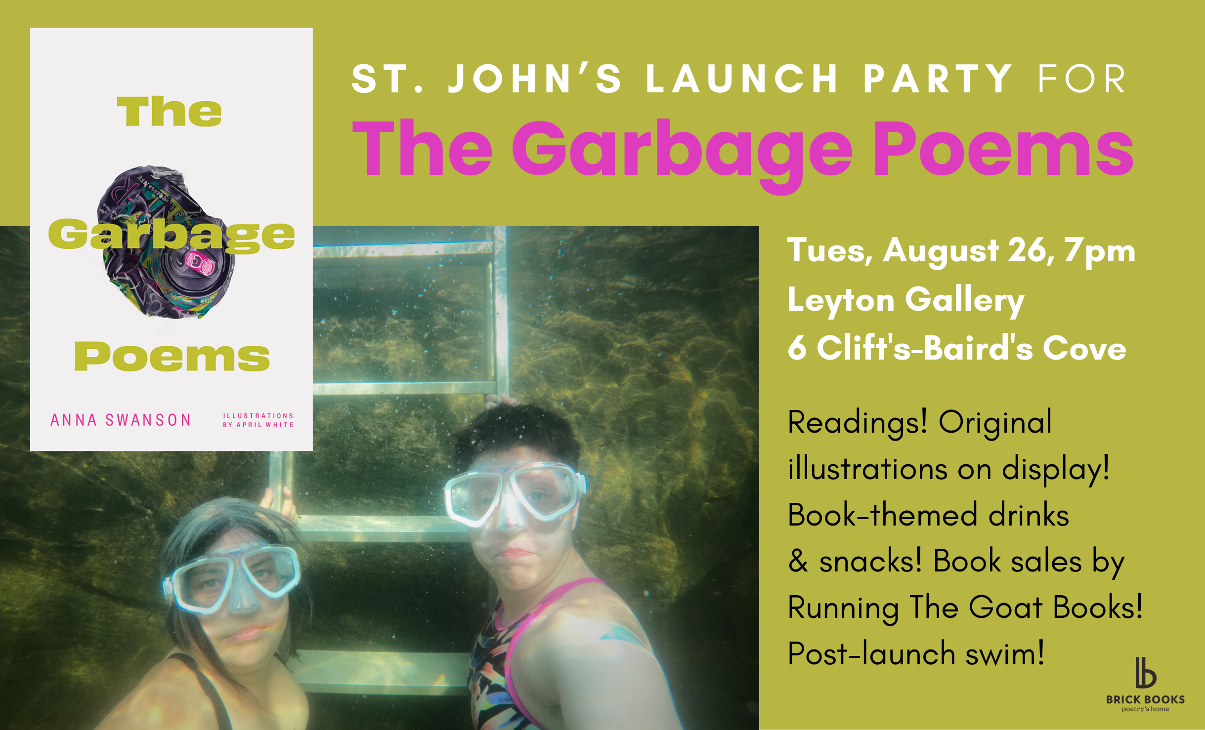 Book Launches for The Garbage Poems | Anna Swanson